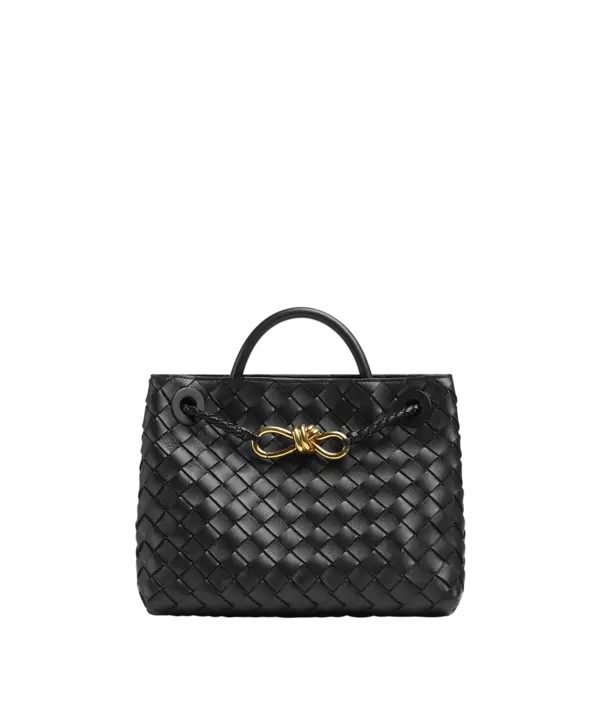 Bottega Veneta Andiamo Top Handle Bag - Black
