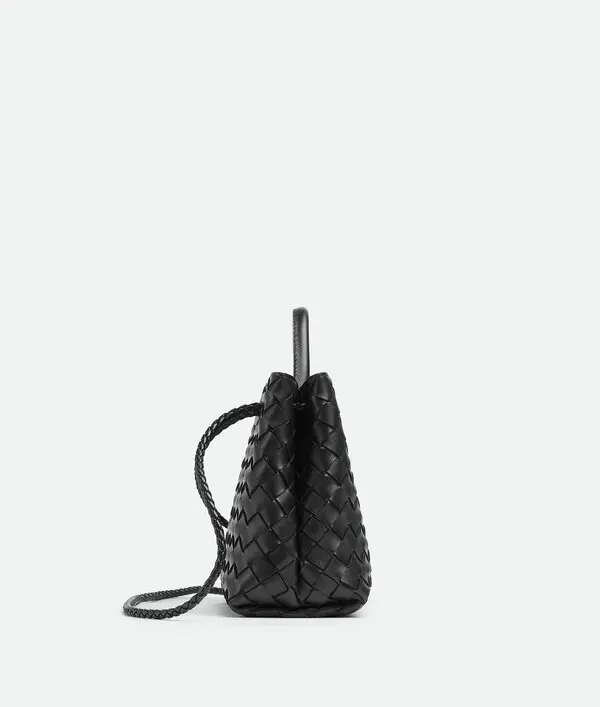 Bottega Veneta Andiamo Top Handle Bag - Black