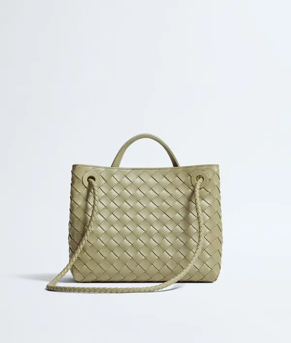 Bottega Veneta Small Andiamo Shoulder Bag - Travertine