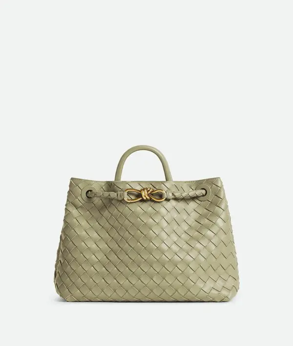 BOTTEGA  VENETA Intrecciato Leather Andiamo Top Handle Bag