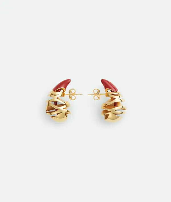 Bottega Veneta Drop Earrings - Syrup
