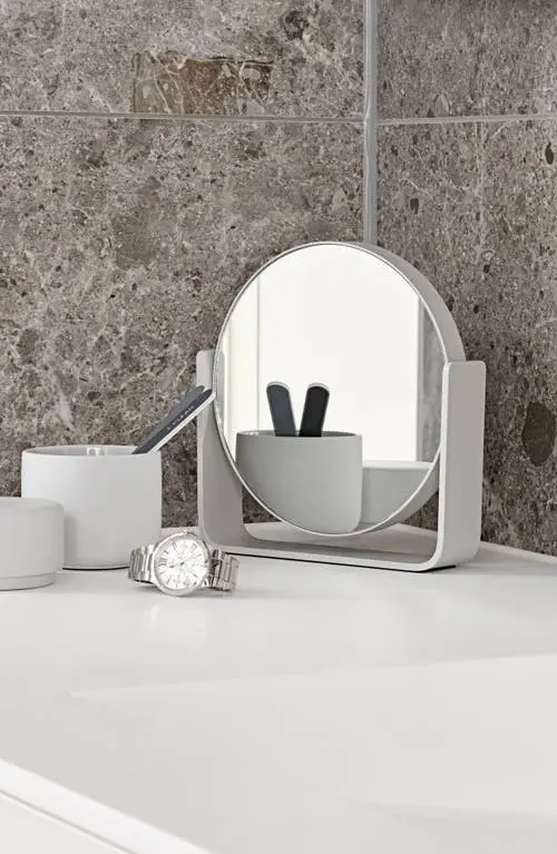 ZONE DENMARK Ume Table Mirror - Soft Grey