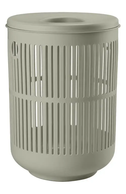 ZONE DENMARK Ume Laundry Basket With Lid - Eucalyptus Green
