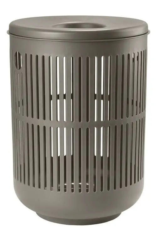 ZONE DENMARK Ume Laundry Basket With Lid - Taupe
