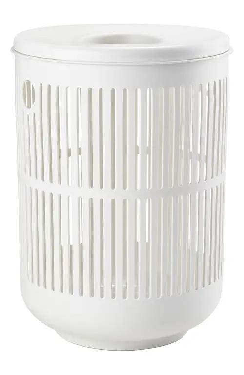 ZONE DENMARK Ume Laundry Basket With Lid - White