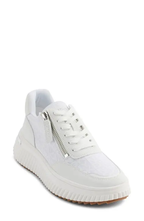 Dkny Lissa Platform Sneakers - Bright White