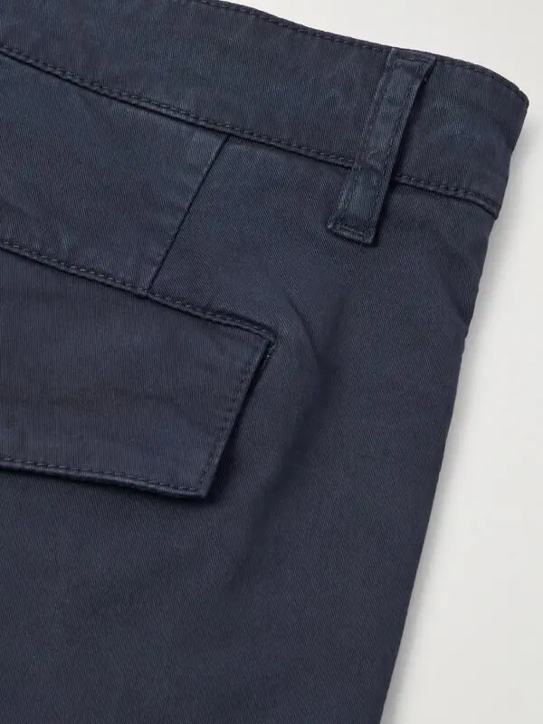 Barena Venezia Lamar Slim-fit Cotton-blend Twill Trousers