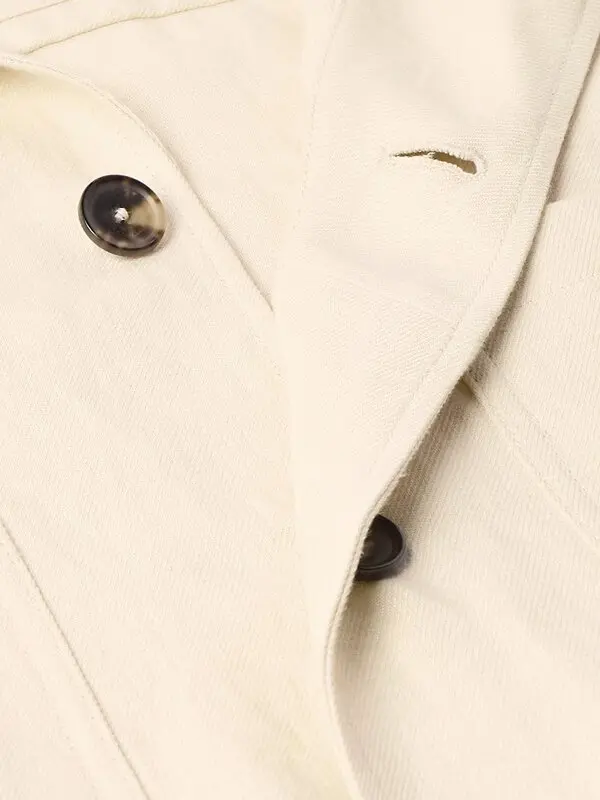 Loro Piana Evando Linen-twill Overshirt