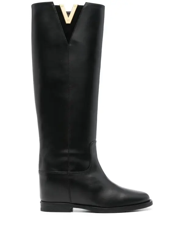VIA ROMA 15 V-plaque Knee Boots