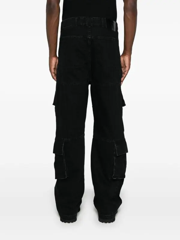 Entire Studios Heavy Cargo Jeans In Black - 61% Off | Editorialist