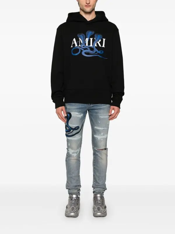 Amiri Patch-detail Jeans