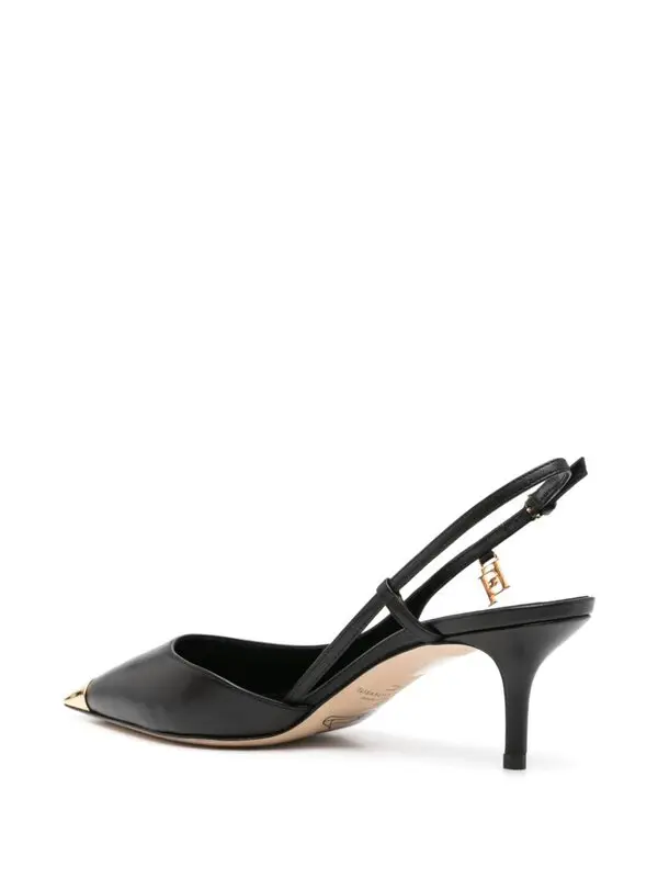 Elisabetta Franchi 60mm Leather Pumps