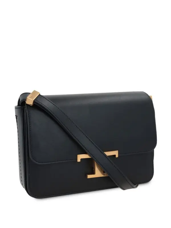 TOD'S T Timeless Mini Crossbody Bag - Black