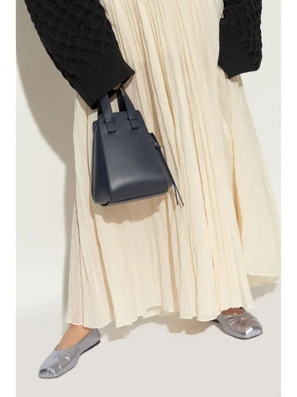 Loewe Compact Hammock Leather Shoulder Bag