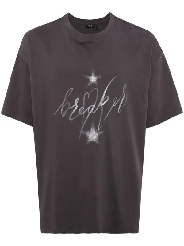 FIVE CM Glitter-star Cotton T-shirt
