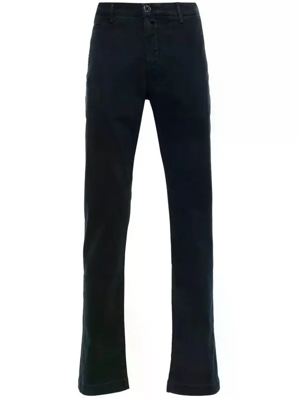 Jacob Cohen Bobby Low-rise Slim-fit Chinos - Blue