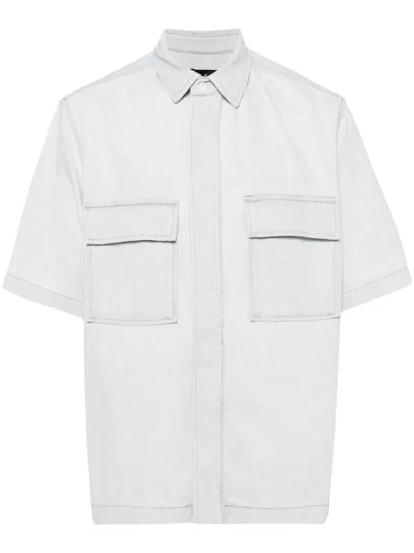 IRO PARIS Short-sleeve Denim Shirt
