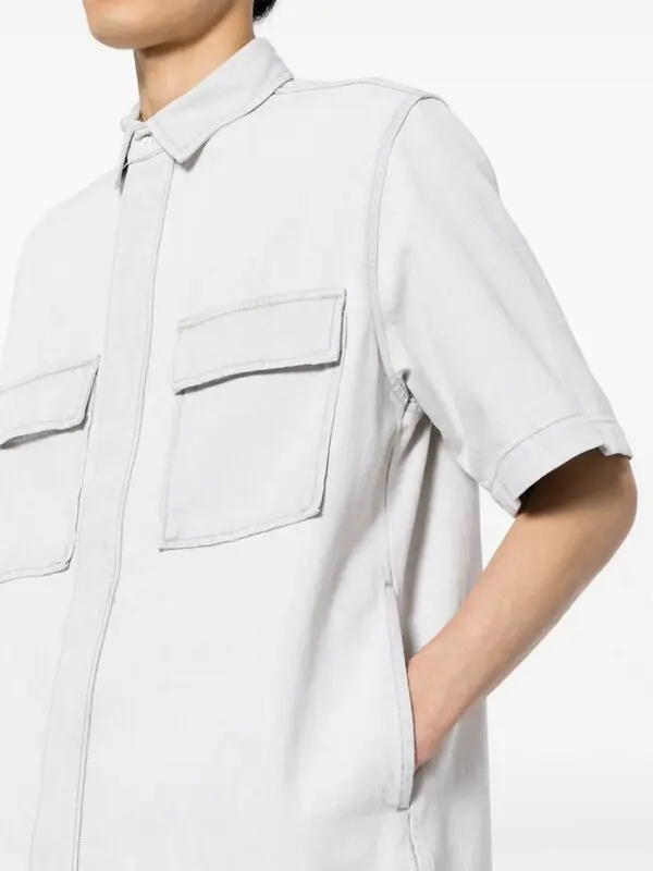 IRO PARIS Short-sleeve Denim Shirt