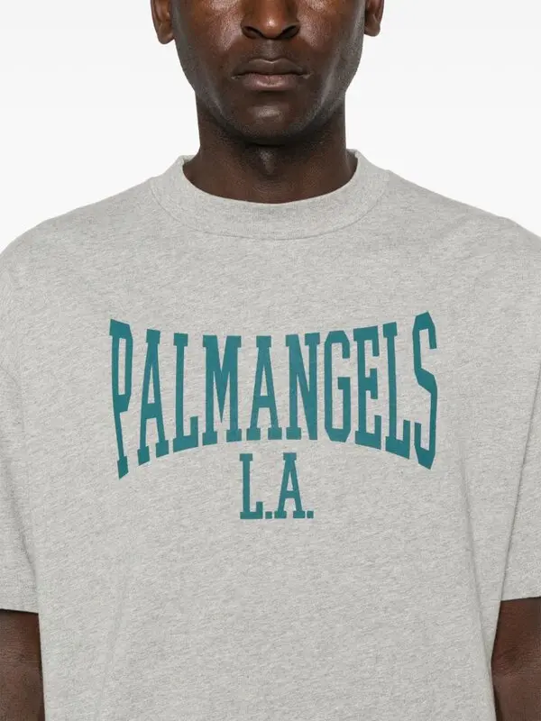 Palm Angels Logo-print Cotton T-shirt