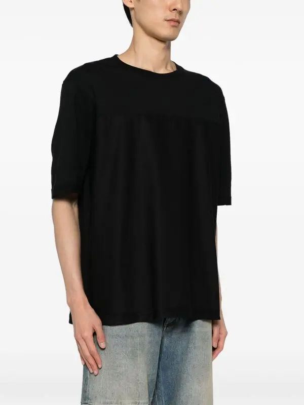 IRO PARIS Drop-shoulder Cotton T-shirt - Black