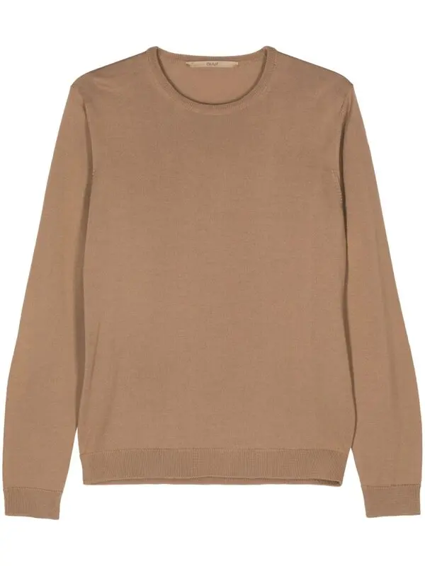 NUUR Merino Wool Jumper - Brown