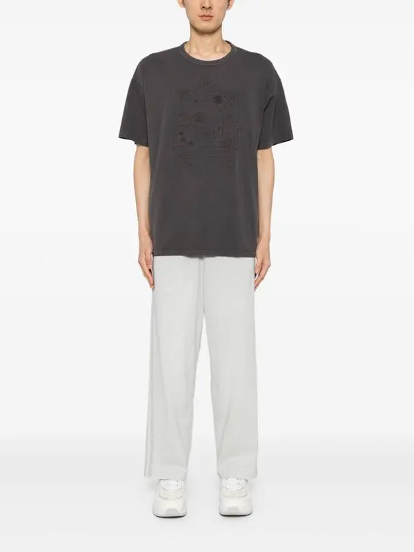 FIVE CM Embroidered-design Cotton T-shirt