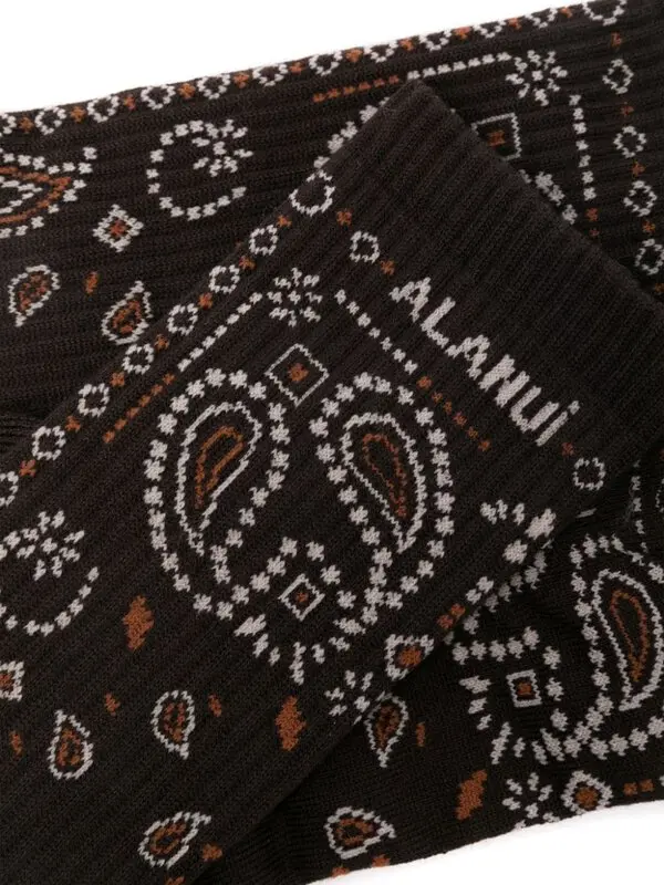 Alanui Bandana-print Socks