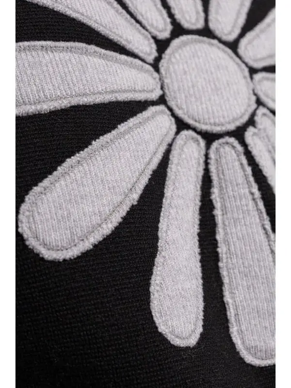 Kenzo Embroidered Wool Cardigan