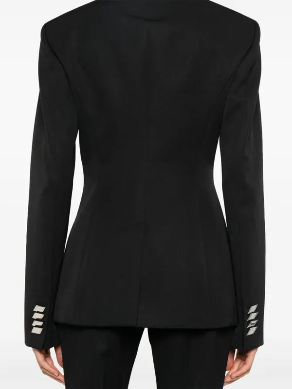 Buy Attico Single-breasted Blazer Black At 29% Off Editorialist