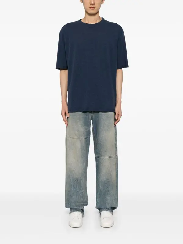 IRO PARIS Drop-shoulder Jersey T-shirt