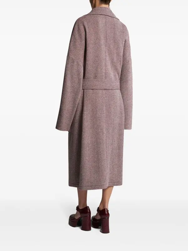 Etro Belted Wool Coat