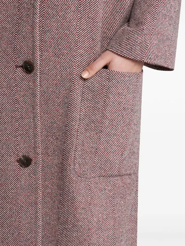 Etro Belted Wool Coat