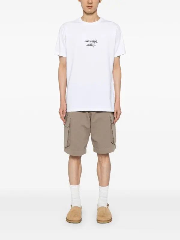 MAHARISHI Distorted Dragon Cotton T-shirt