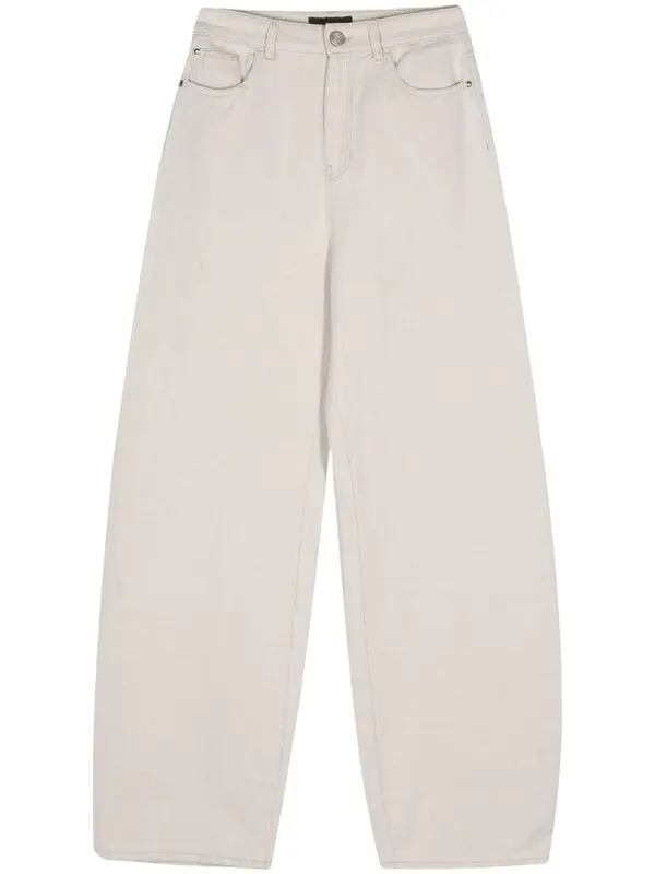 MOORER Blanche Wide-leg Jeans