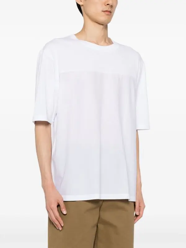 IRO PARIS Panelled Cotton T-shirt - White