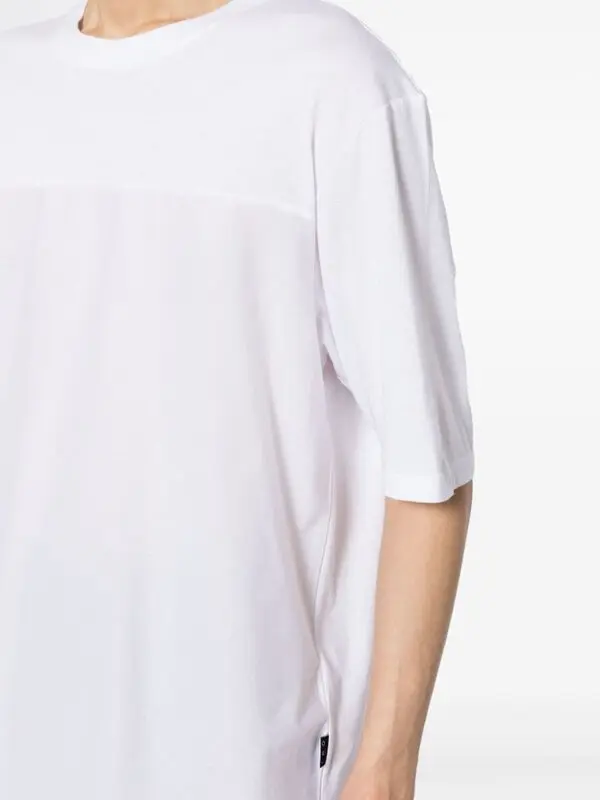 IRO PARIS Panelled Cotton T-shirt - White