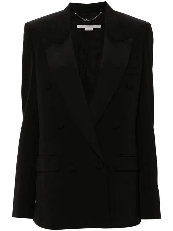 Stella McCartney Double-breasted Twill Blazer