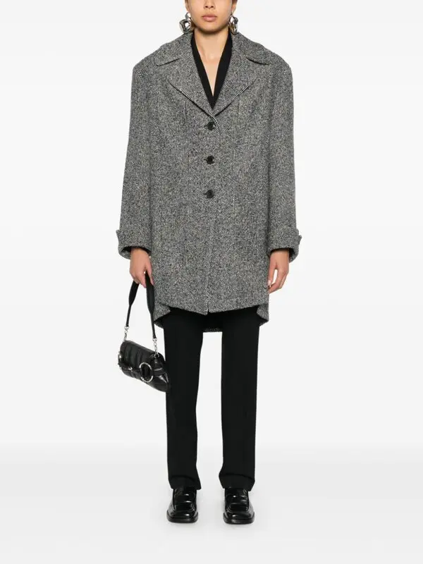 Ermanno Scervino Herringbone-pattern Coat