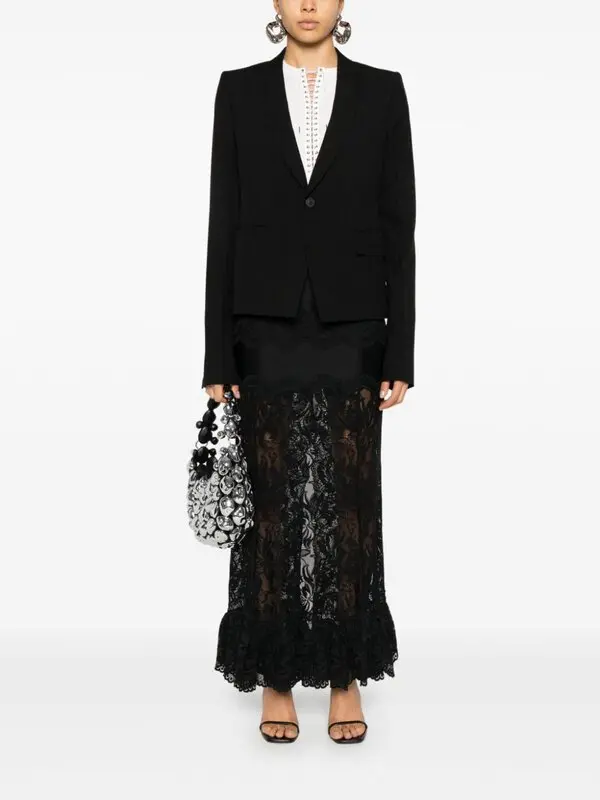 Rick Owens Grain De Poudre Blazer