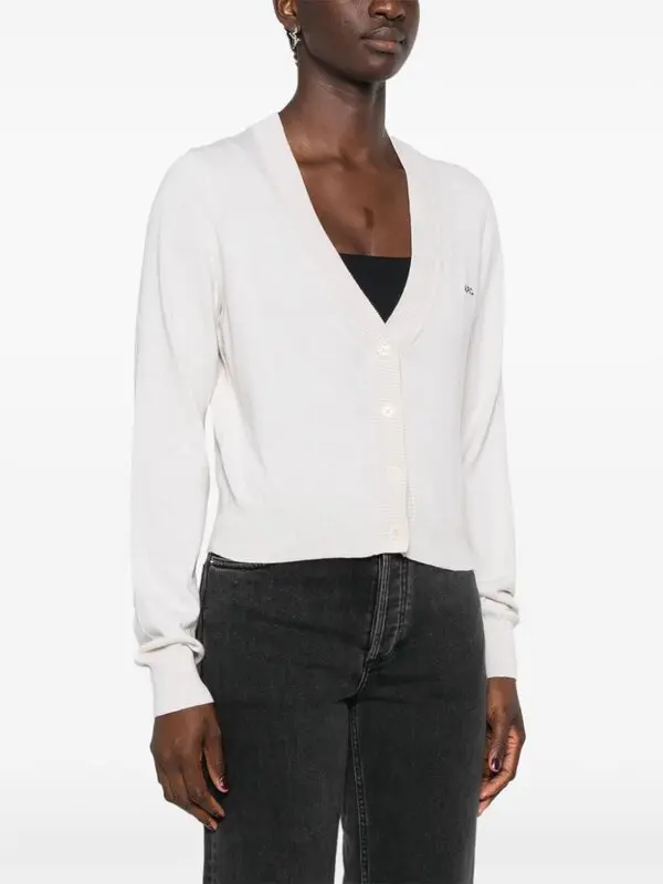 A.p.c. Berenice Logo-embroidered Cardigan
