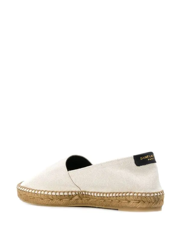 Saint Laurent Signature Canvas Espadrilles - Beige