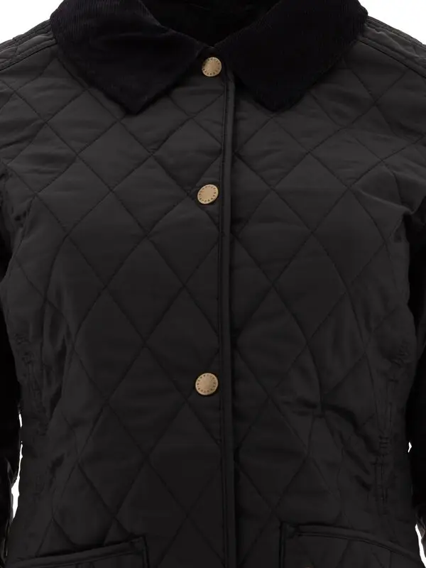 Barbour Annandale' Quilted Jacket - Black
