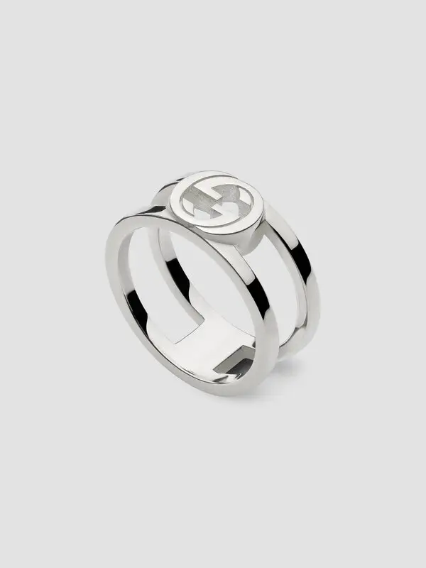 Gucci Interlocking G Sterling Ring