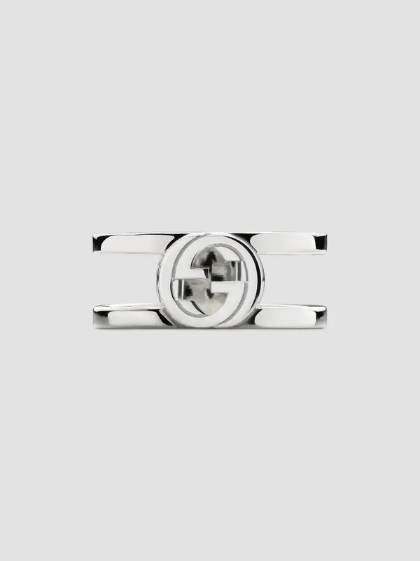 Gucci Interlocking G Sterling Ring