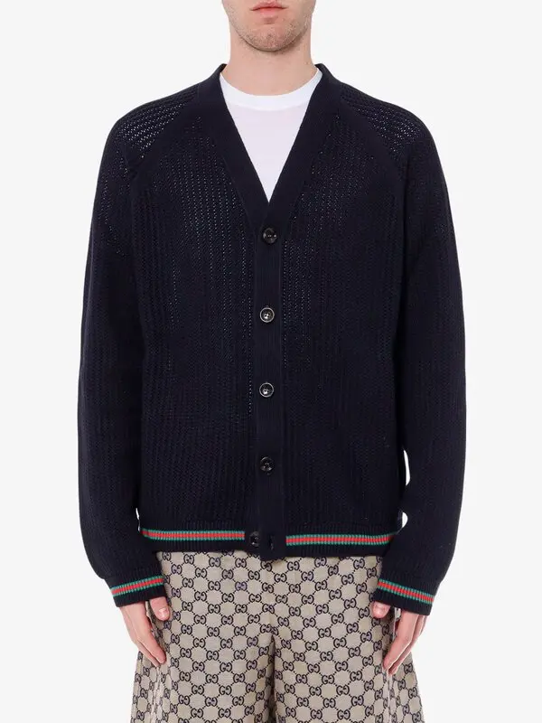 Gucci Cardigan - Blue | Editorialist