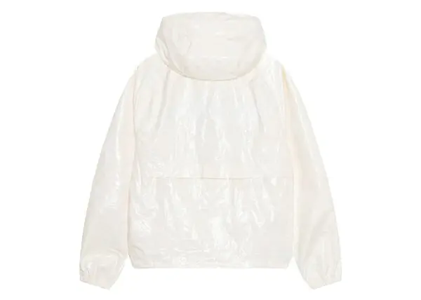 StÜssy Beach Shell Coated Ripstop Jacket - Bone