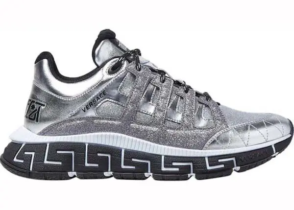 Versace Trigreca Sneakers - Silver