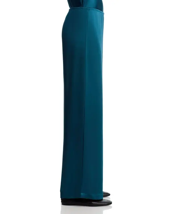 LESET Barb Wide Leg Trousers - Pacific