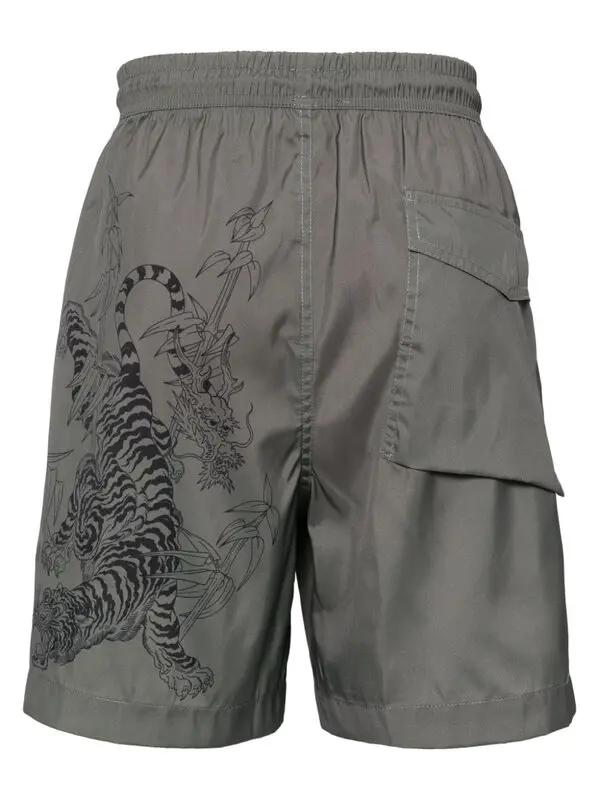 MAHARISHI Bamboo Tiger Swim Shorts