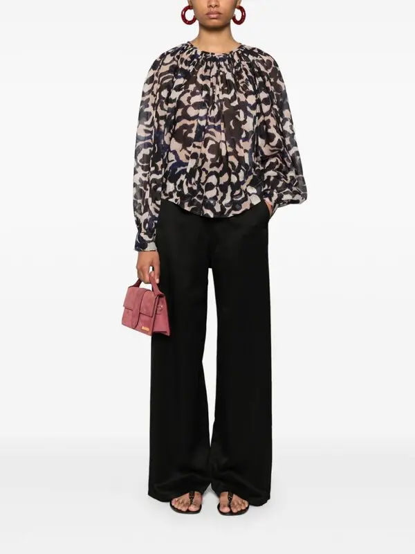 FORTE_FORTE Wide-leg Tailored Trousers